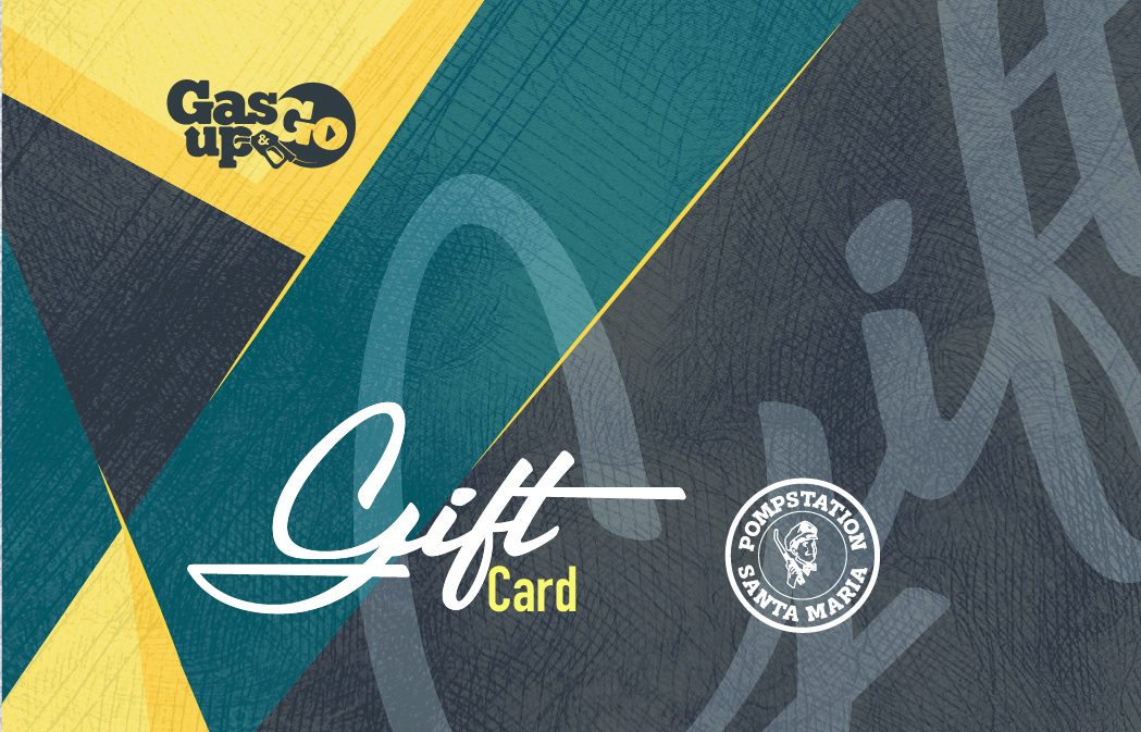 Gas Up & GO! - Giftcard By Pompstation Sta. Maria - 24 Uur Uit De Muur NV